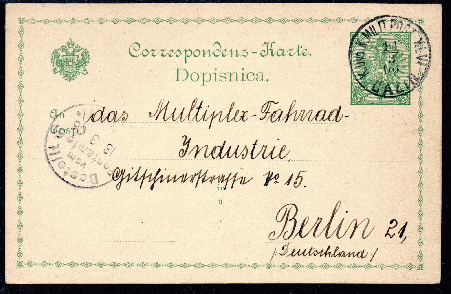 Philaseiten.de: Bosnien Ganzsachen